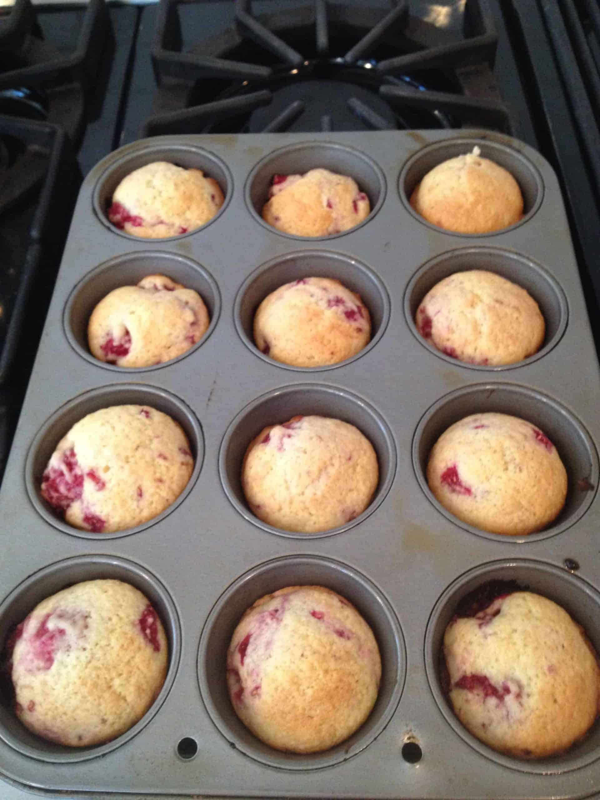 Fresh Raspberry Muffins | Muffin Recipe
