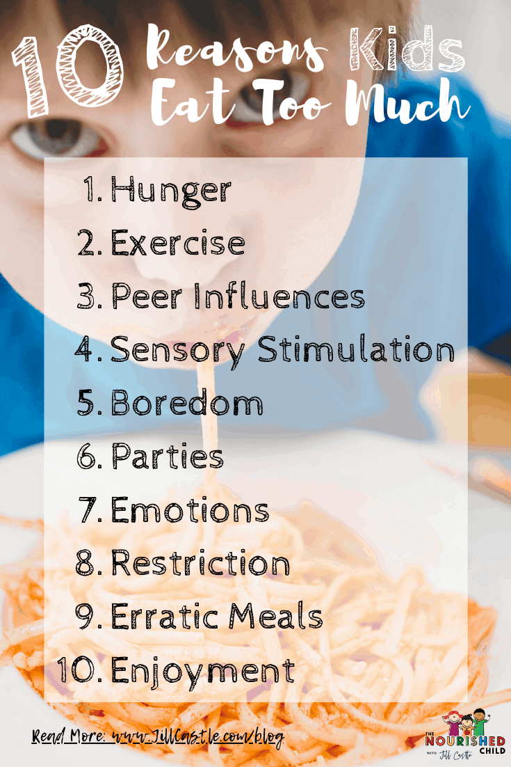 10 Reasons Your Child Eats Too Much