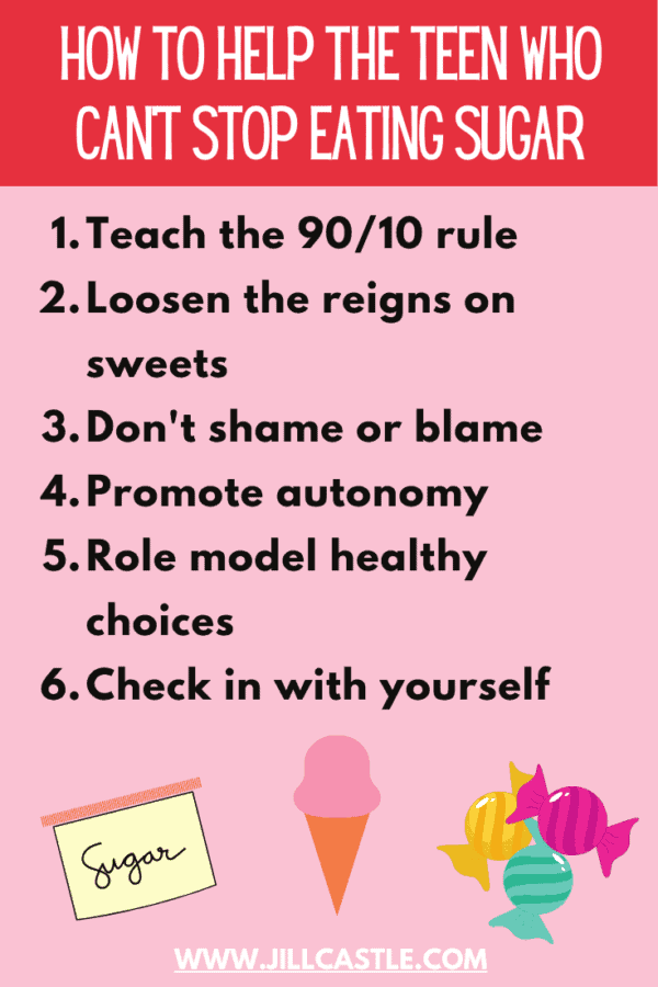 My Teen Can't Stop Eating Sugar | Sneak Eating | The Nourished Child