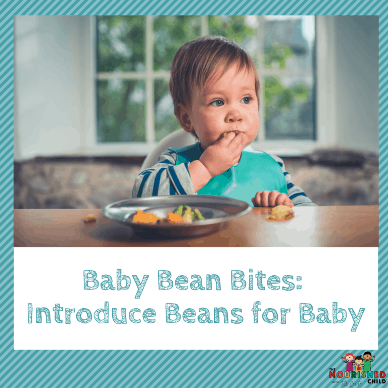 Baby Bean Bites: An Easy Beans Recipe for Baby-Led Weaning