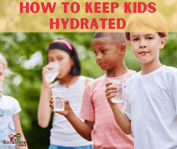 How to Keep Kids Hydrated