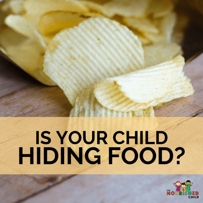 My Child Sneaks Food: Why Kids Eat in Secret and How to Help