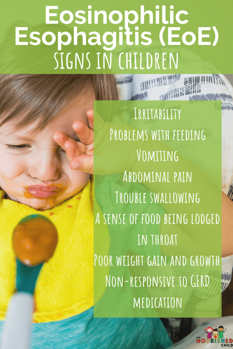 Eosinophilic Esophagitis (EoE) in Children | The Nourished Child