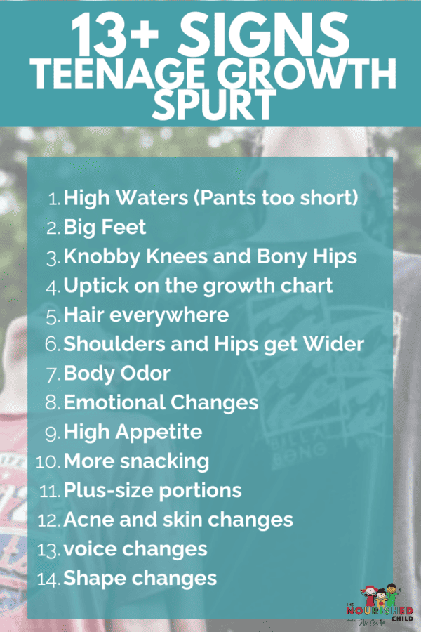 15 Signs of the Teenage Growth Spurt
