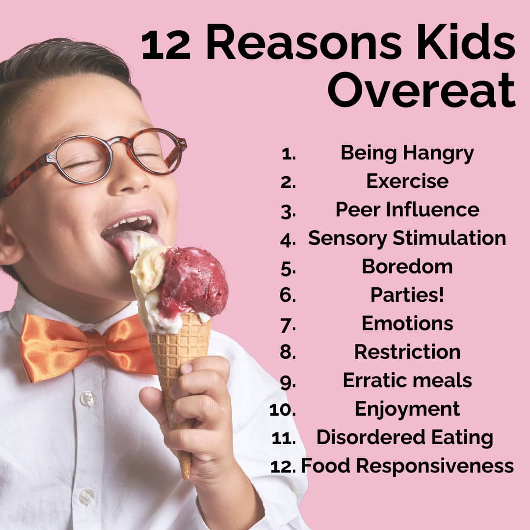 My Child Eats Too Much (Here are 12 Reasons Why)