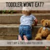 My Child Won't Eat: 12 Reasons Kids Refuse to Eat